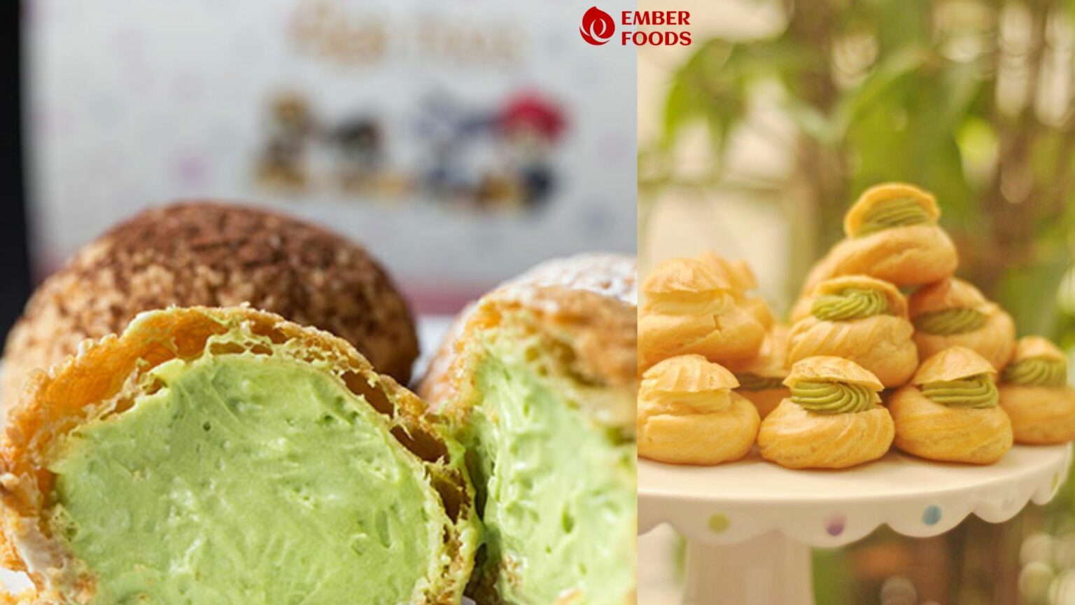 Experience in selling matcha cream puffs for coffee shops