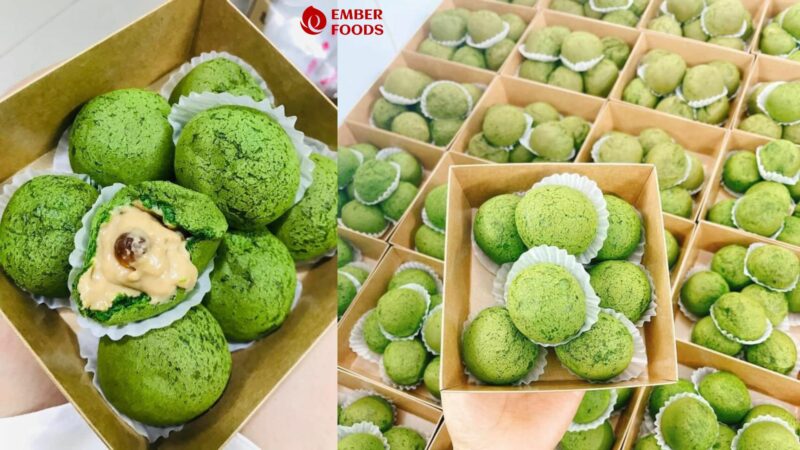 Experience in selling matcha cream puffs for coffee shops