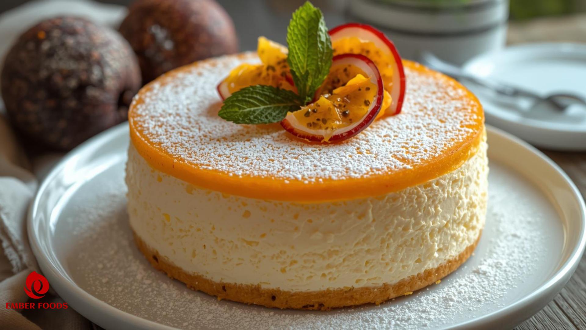 Passion Fruit Chiffon Cake Direct from Factory, Wholesale Price
